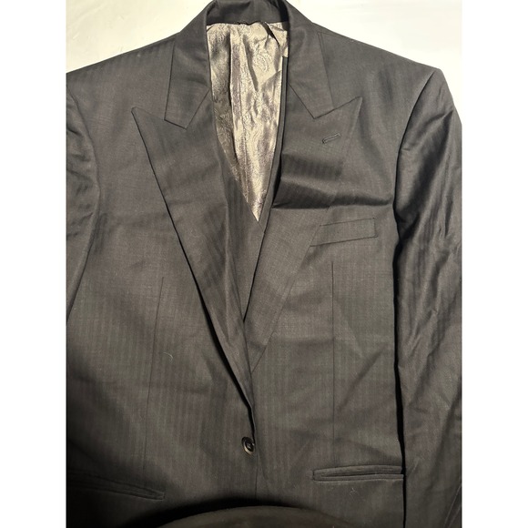 Barrons | Suits & Blazers | Arrons Fine Custom Clothing Mens Black ...
